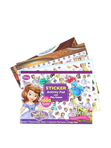 Sofia The First Ultimate Sticker Book Activity Pad with Additional ...