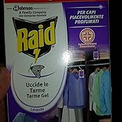 Raid Tarme Gel Multipack, Antitarme dei vestiti - Profumazione Lavanda ...