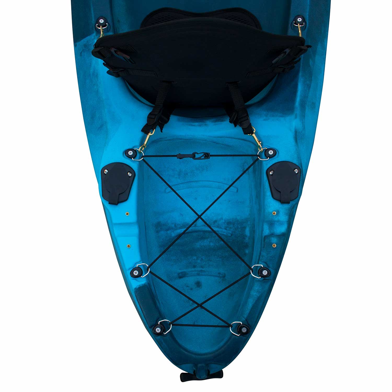 Driftsun Teton 120 Hard Shell Recreational Tandem Kayak, 2 or 3 Person ...