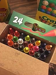 Amazon.com : Crayola Classic Color Pack Crayons, 24 Count, (Pack of 4 ...