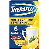 Amazon.com : Theraflu Multi Symptom Severe Cold w/Lipton-Honey Lemon, 6 ...