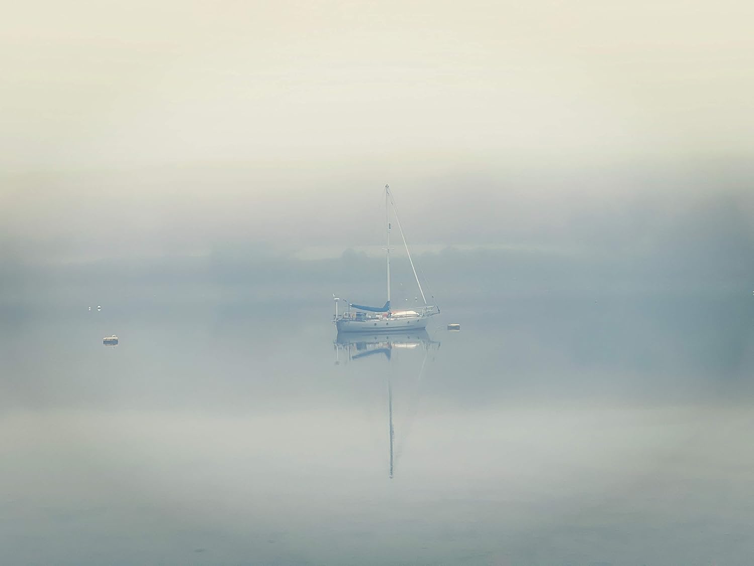 Boat in the mist: Amazon.co.uk: Handmade