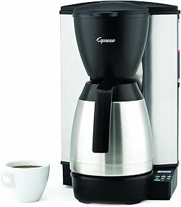 Amazon.com: Capresso MT600 10-Cup Programmable Coffeemaker with ...
