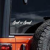 Amazon.com - God is Good Decal Vinyl Sticker Auto Car Truck Wall Laptop ...