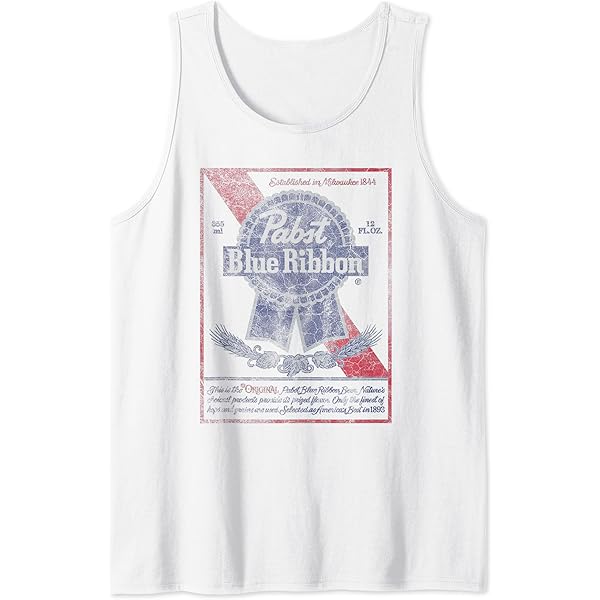 Pabst Blue Ribbon Can Label