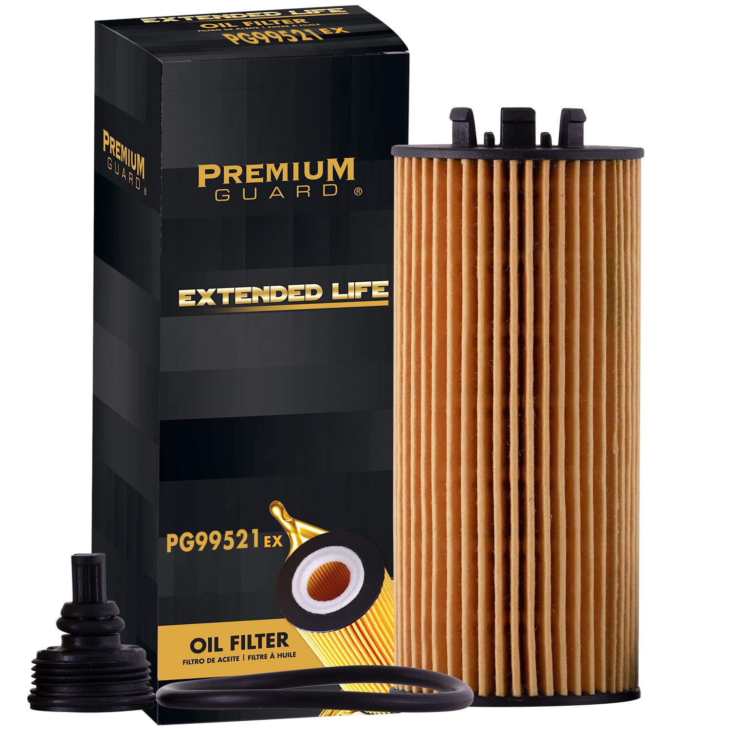 Premium Guard Extended Life Oil Filter up to 10k Miles PG99521EX | Fits ...