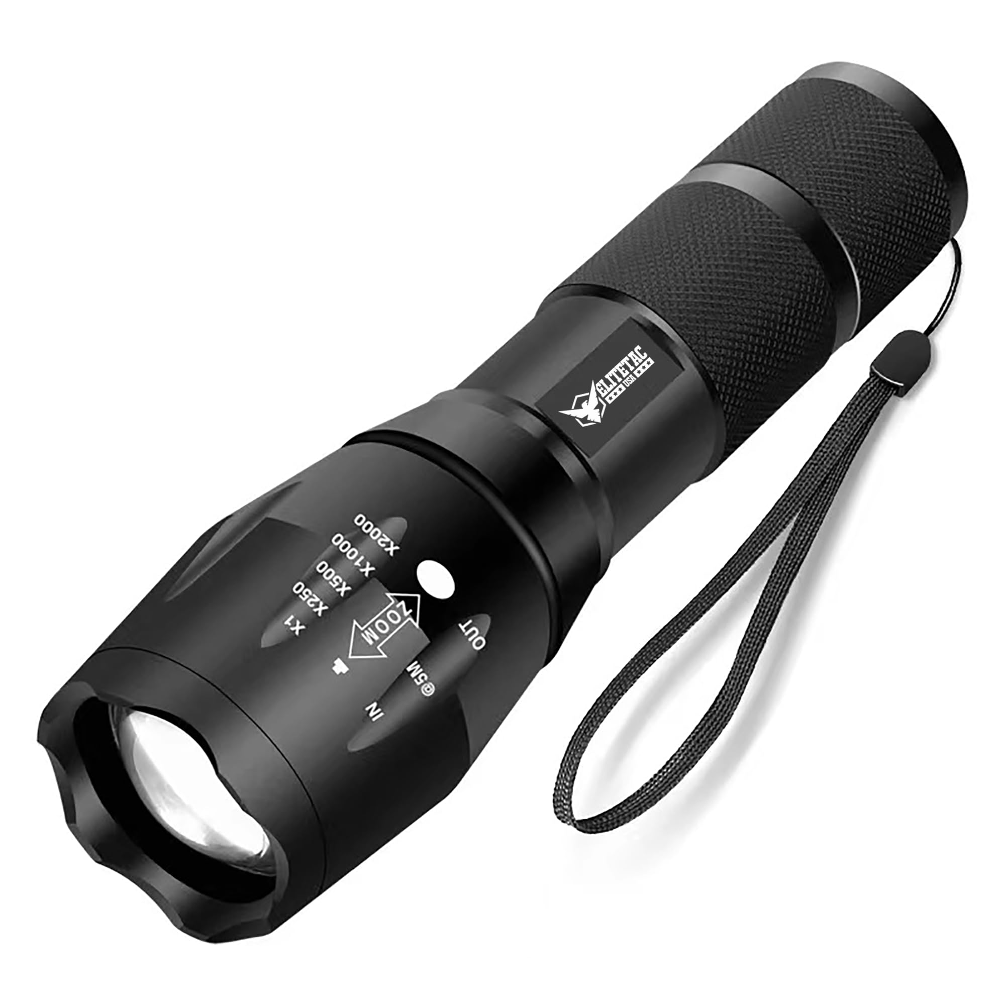 FREEZE2TRIM Vital Tac Flashlight, Elite Tac USA Tactical Flashlight ...