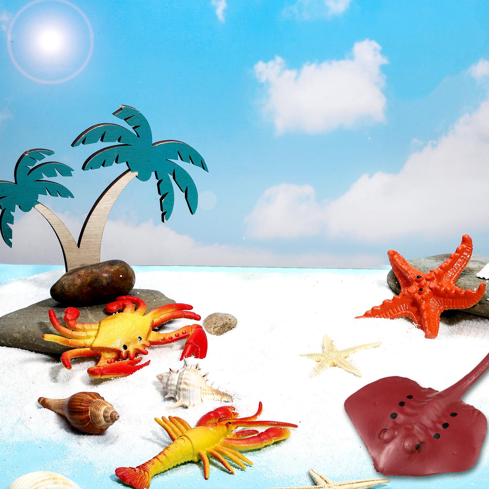 Mua Civaner 6 Pack Large Grow Ocean Sea Creatures Water Growing Toy for ...