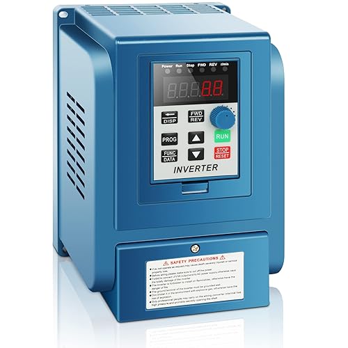 AC 380V 1.5KW 2HP Variable Frequency Drive 3 Phase to 3 Phase , VFD Inverter Frequency Converter ...