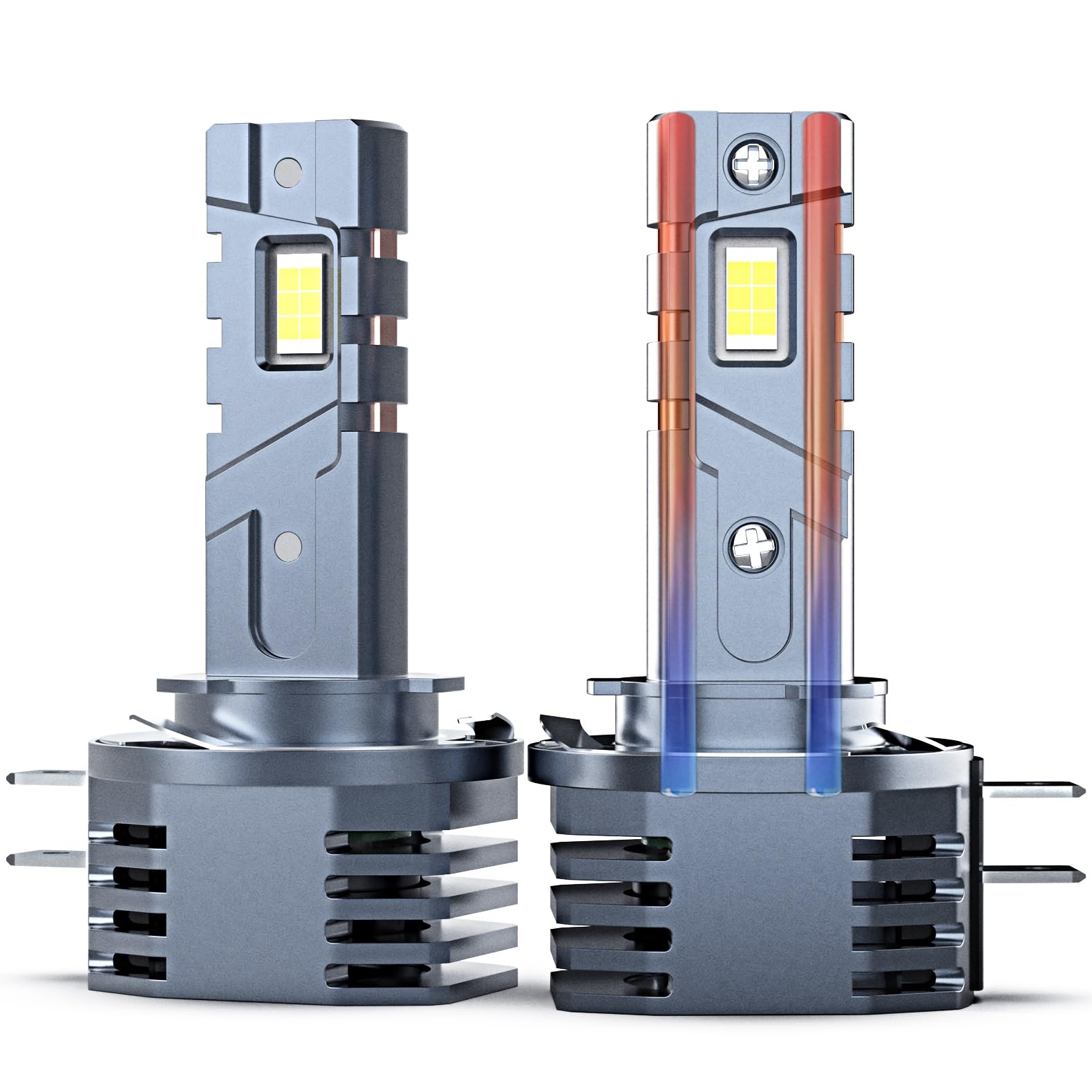 CHOPDARK H11B LED Bulbs H9B H8B Fog Lamp 60W 30000Lm 6500k White Built ...