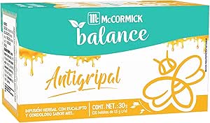 McCormick Balance Té Antigripal 20 sobres : Amazon.com.mx: Alimentos y ...