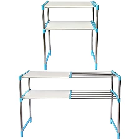 LivingBasics Rust-Free Stainless Steel Adjustable/Expandable ...