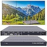 Amazon.com: ISEEVY 12 Channel Video Wall Controller 3x4 2x6 2x5 HDMI DVI VGA USB Video Processor ...