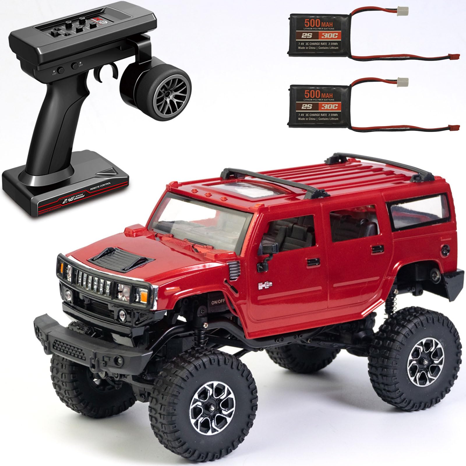 captainrc 1:24 Scale RC Crawler RTR RC Rock Truck 4x4 2.4GHZ Hobby ...