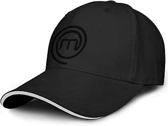 Amazon.com: Unisex Cotton Baseball Cap MasterChef-Logos- Adjustable ...