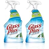 Amazon.com: Glass Plus Glass Cleaner, 32 Fl Oz Bottle, Multi-Surface ...