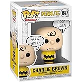 Amazon.com: Funko Pop Animation: Peanuts - Charlie Brown - Charlie ...