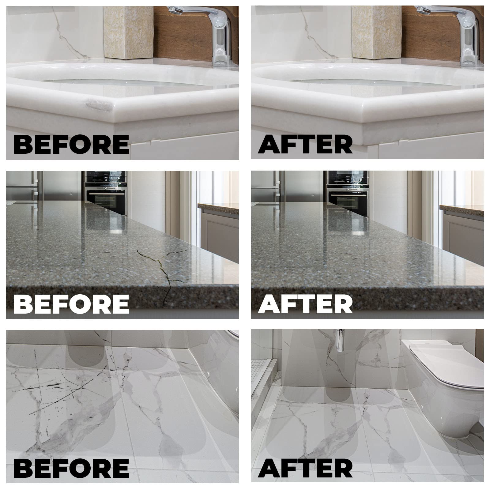 Mua Quartz Countertop Chip Repair Kit, Porcelain Repair Kit, Granite ...