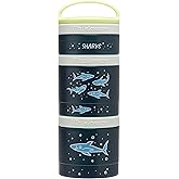 Amazon.com: Whiskware Bluey Stackable Snack Containers for Kids and ...