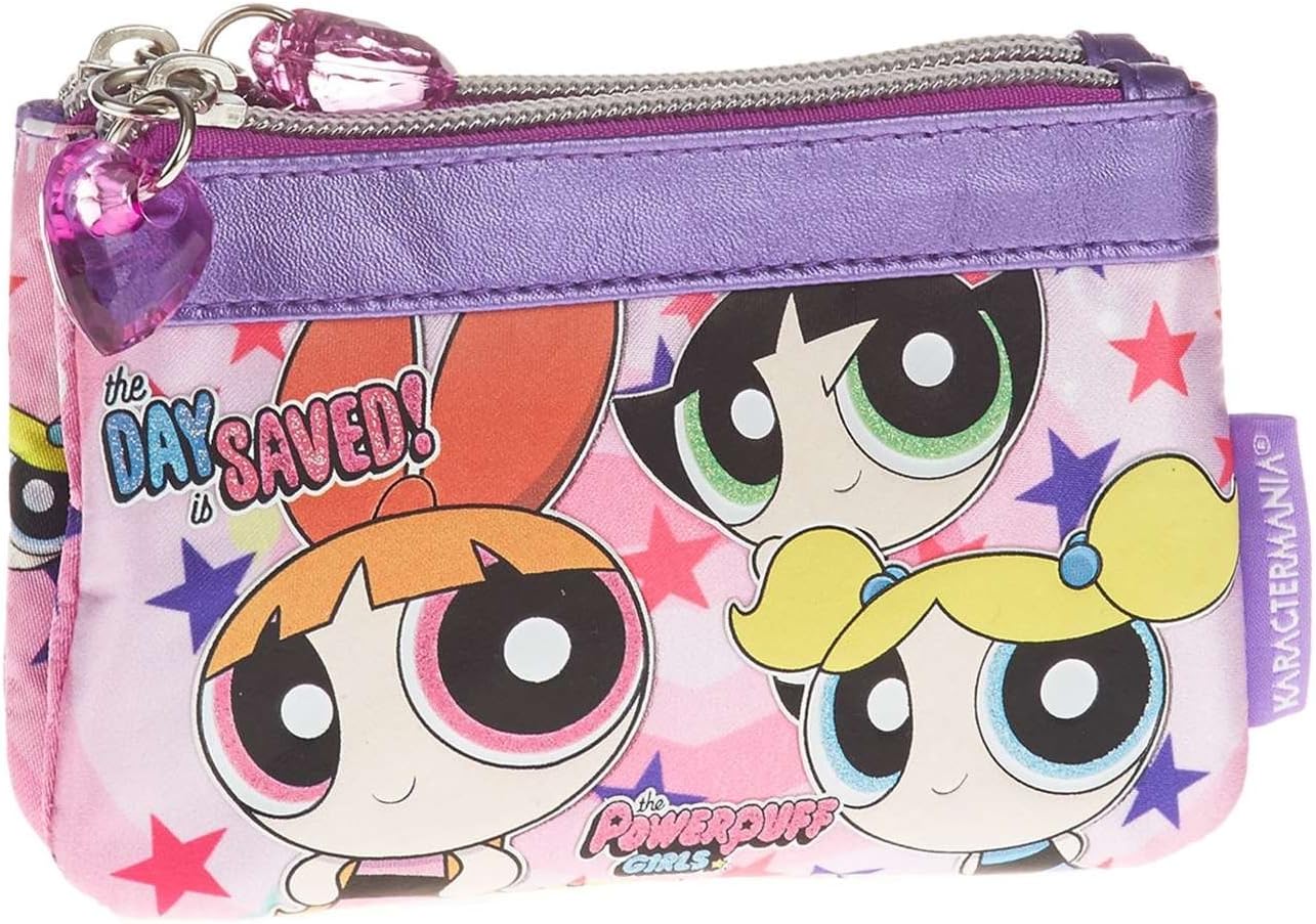 The Powerpuff Girls Stars-Double Square Purse, 14 cm – BigaMart