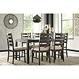 Amazon.com: Signature Design by Ashley Rokane Dining Room Table Set ...