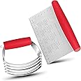 Amazon.com: ALLTOP Pastry Blender & Bench Scraper Set - Premium Kitchen ...