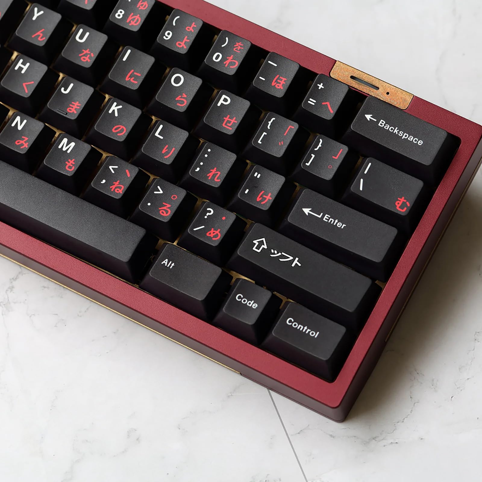 Mua Gliging Navy Keycaps 130 Keys Cherry Profile Dye-Sub PBT Minimalist ...