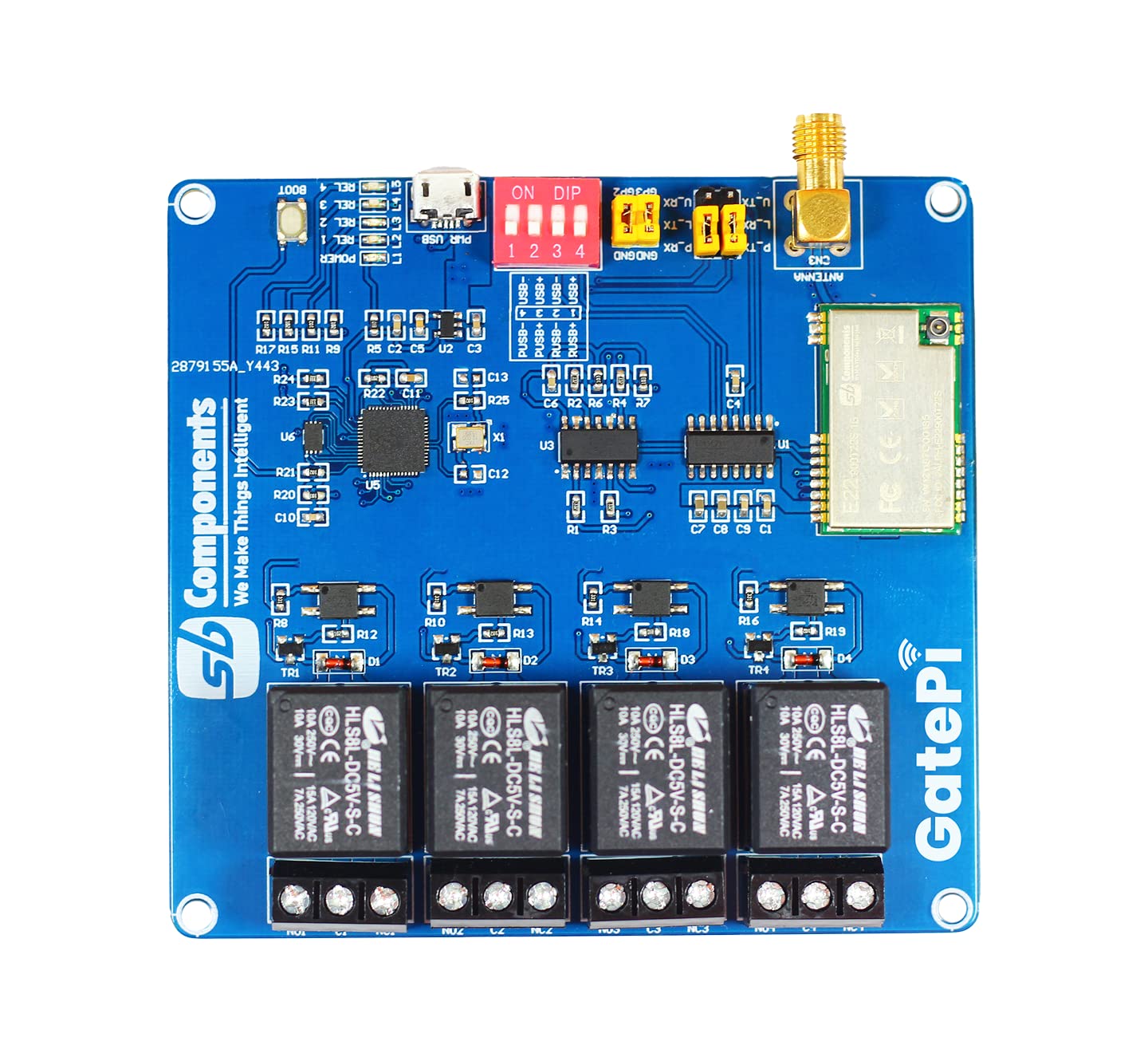 Mua GatePi 4 Channel - LoRa Based Relay Board 4 Channel Relay with LoRa ...