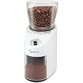 Amazon.com: Capresso Infinity Plus Black Conical Burr Grinder : Home ...