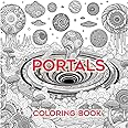 Amazon.com: Surreal Portals adult coloring book. Enjoy coloring 50 ...