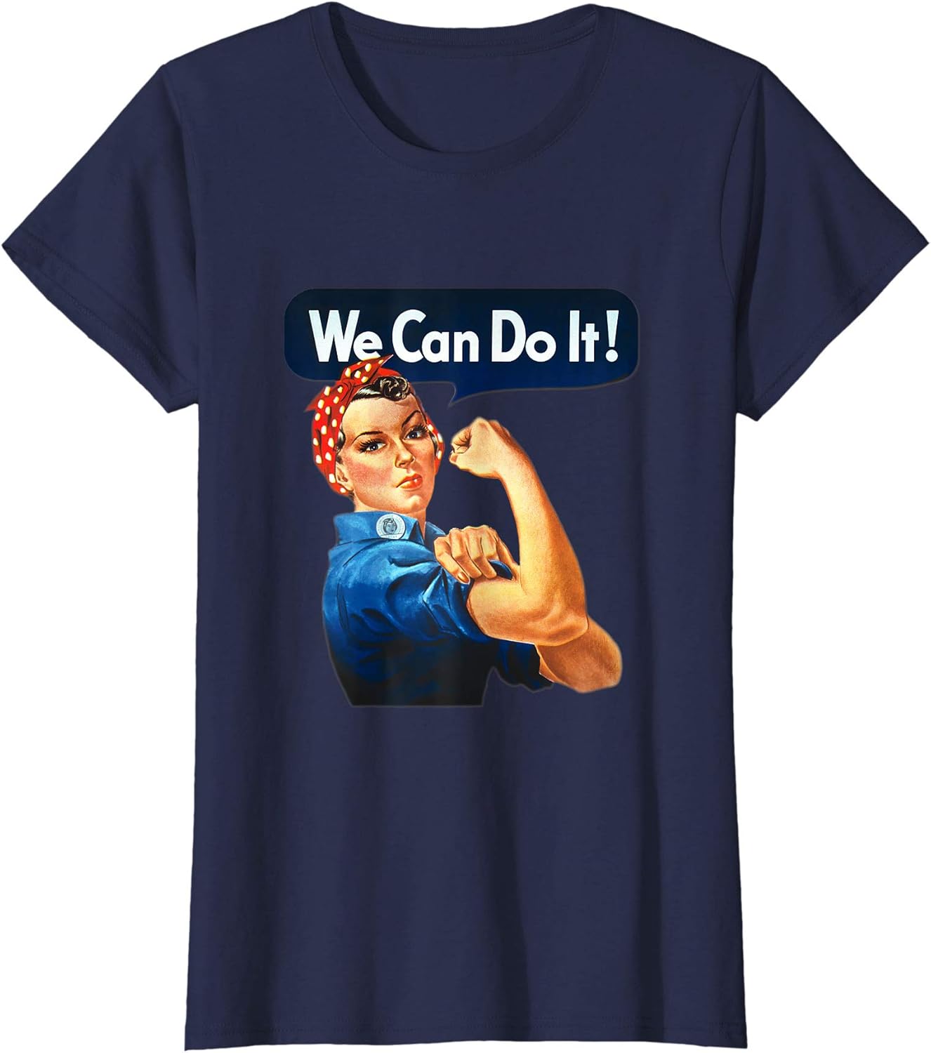 Amazon.com: Vintage Rosie the Riveter T-Shirt: Clothing