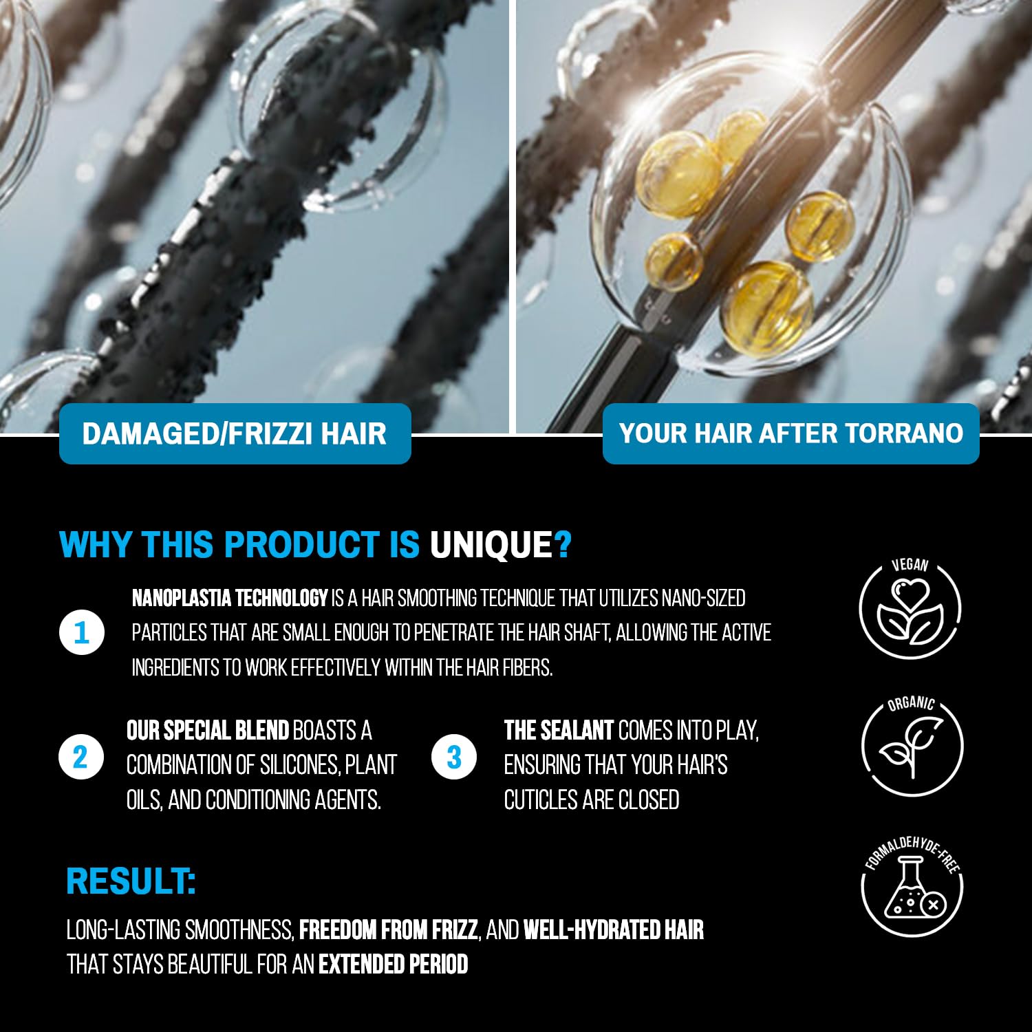 Mua Torrano 2023 Nanoplastia Hair System: Fluid Liso Keratina ...