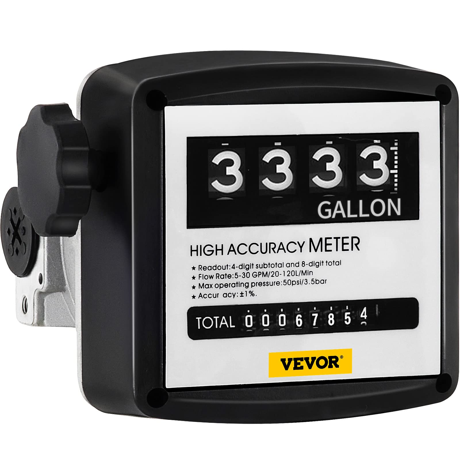 Mua VEVOR Mechanical Fuel Meter 5 to 30 GPM Digital Diesel Fuel Flow ...