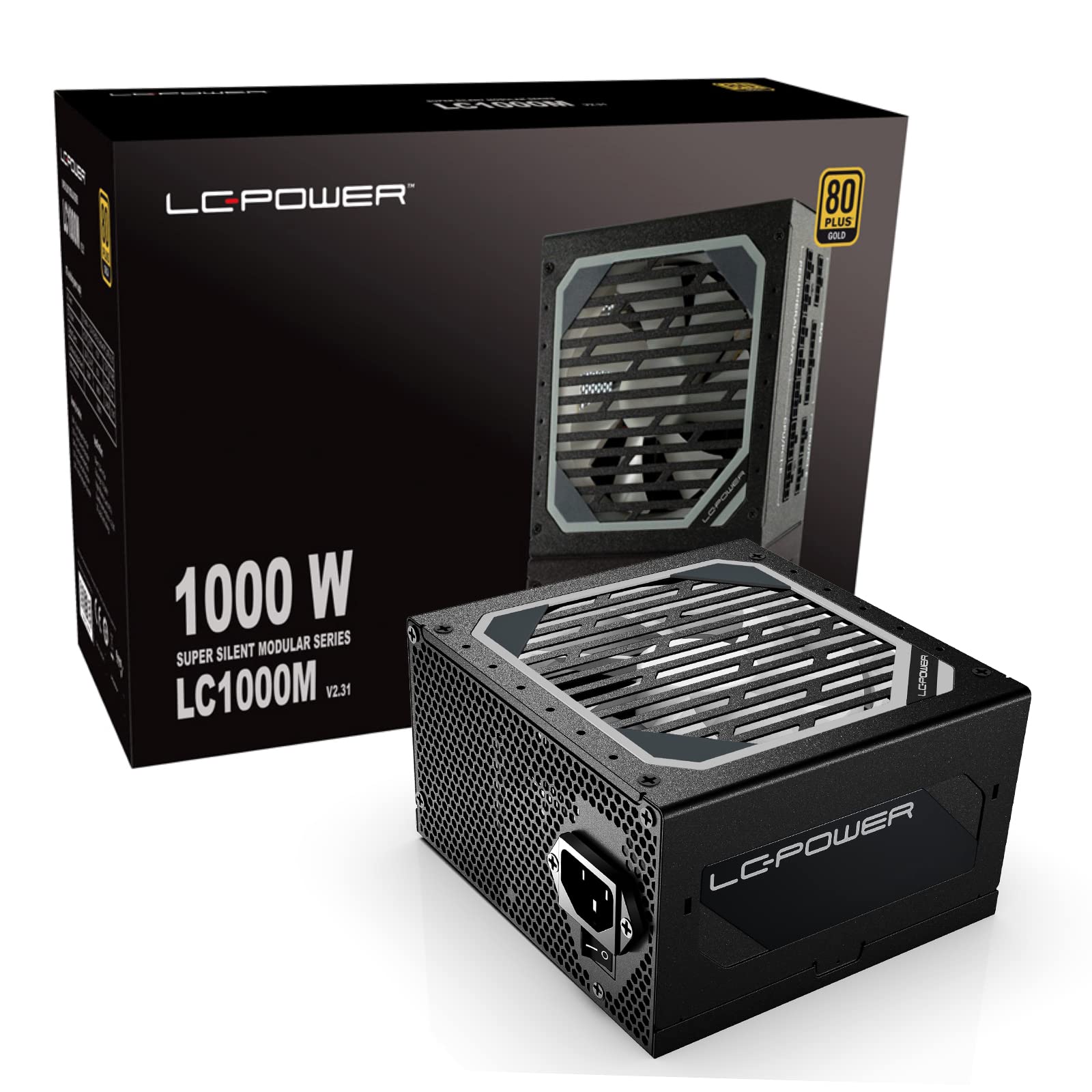 Mua LC-POWER LC1000M 1000W PC Power Supplies Super Silent Modular ...