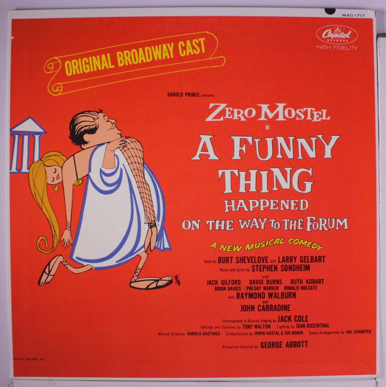 a funny thing happened on the way to the forum: ORIGINAL CAST: Amazon ...