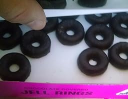 Amazon.com : Chocolate Covered Jelly Rings by Joyva 5lbs : Halva Candy ...