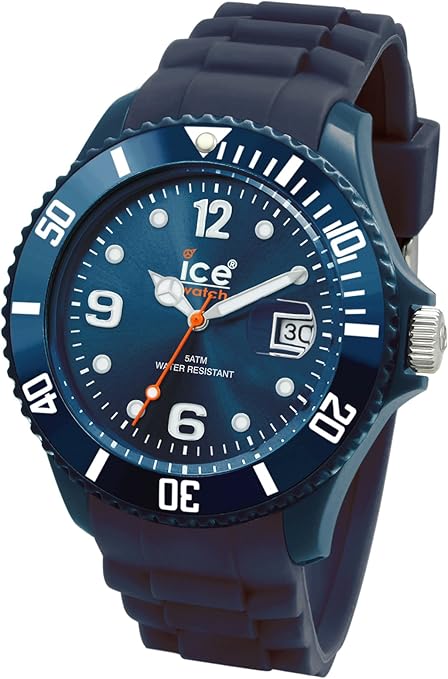 Ice-Watch Sili Winter Deep Blue Silicone Watch SI.DB.U.S: Amazon.co.uk ...