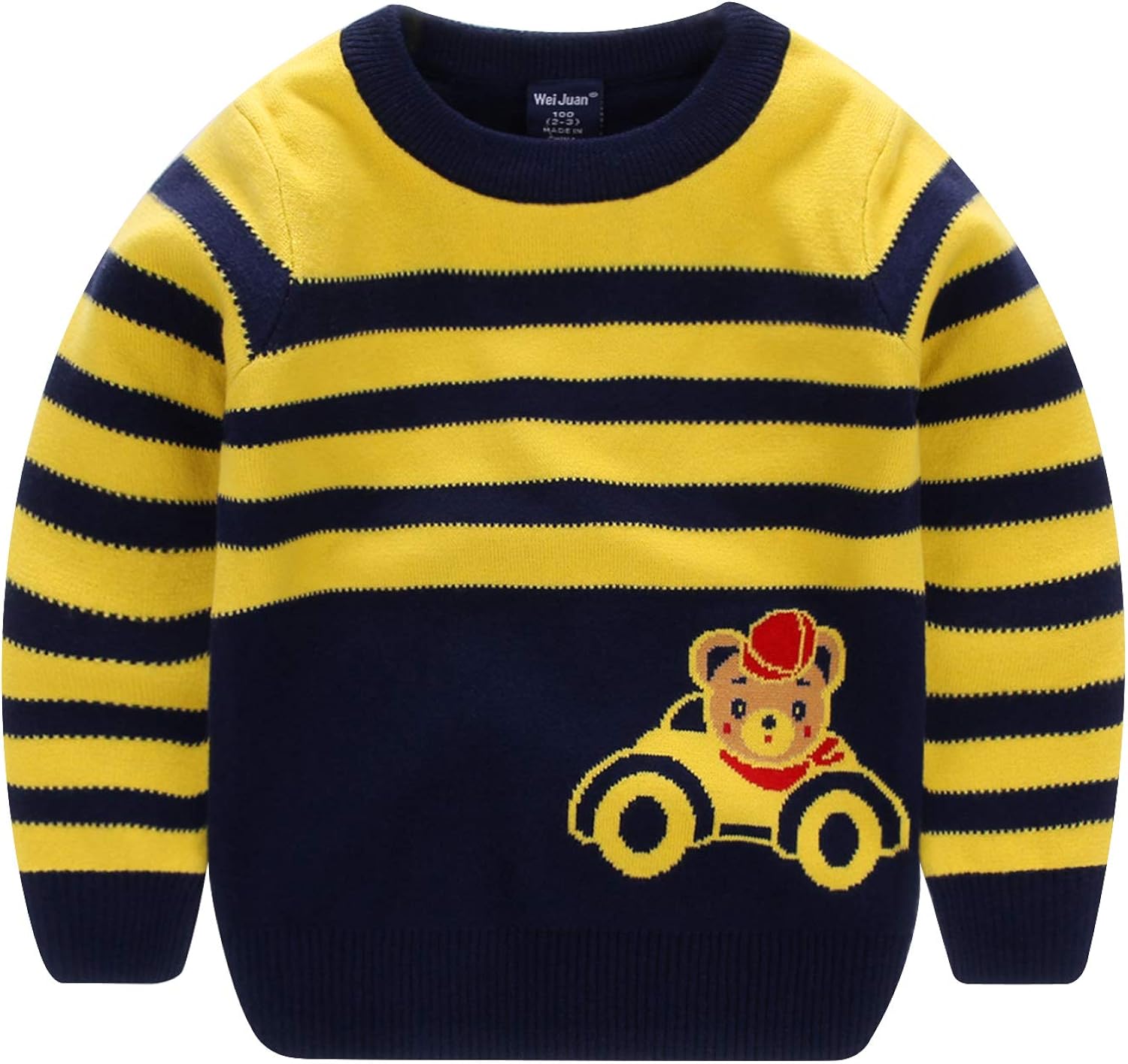 Kinder Mädchen Jungen Sweatshirt Cartoon Gestrickt Strickpullover Warme ...