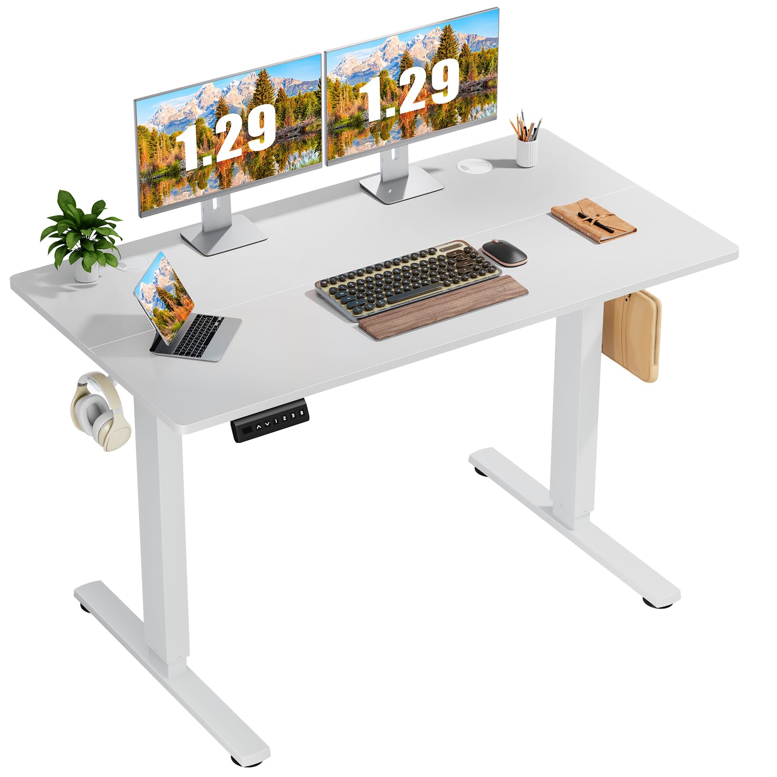 Mua Sweetcrispy Standing Desk Adjustable Height, 48inch Electric Sit ...