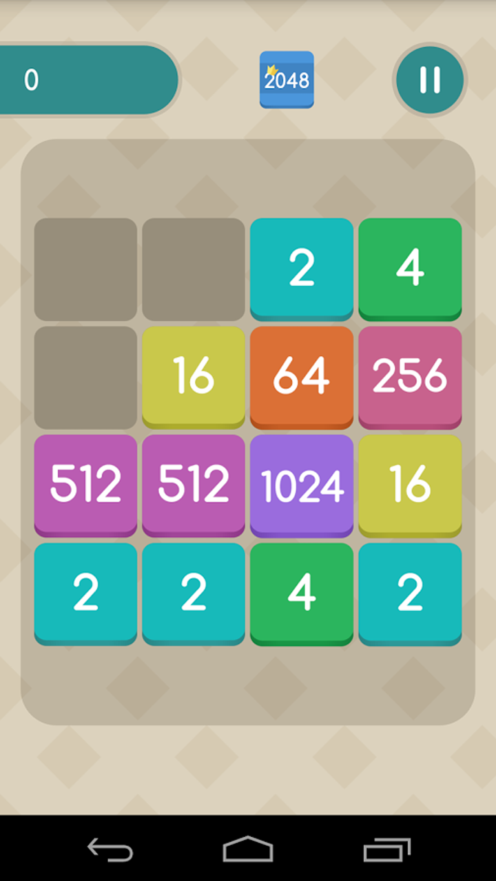 2048 Number puzzle game:Amazon.co.uk:Appstore for Android