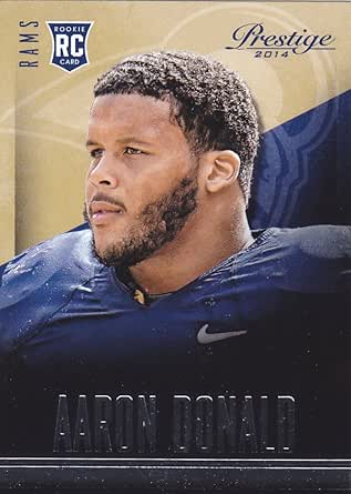 2014 PANINI PRESTIGE AARON DONALD RC FOOTBALL ROOKIE CARD at Amazon's ...