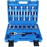 Amazon.com: JEUCLEL 18PCS Suspension Shock Absorber Strut Nut Removal ...