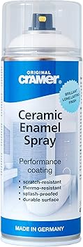 Cramer 19001 Ceramic Enamel Spray (Brilliant White) 400ml: Amazon.co.uk ...
