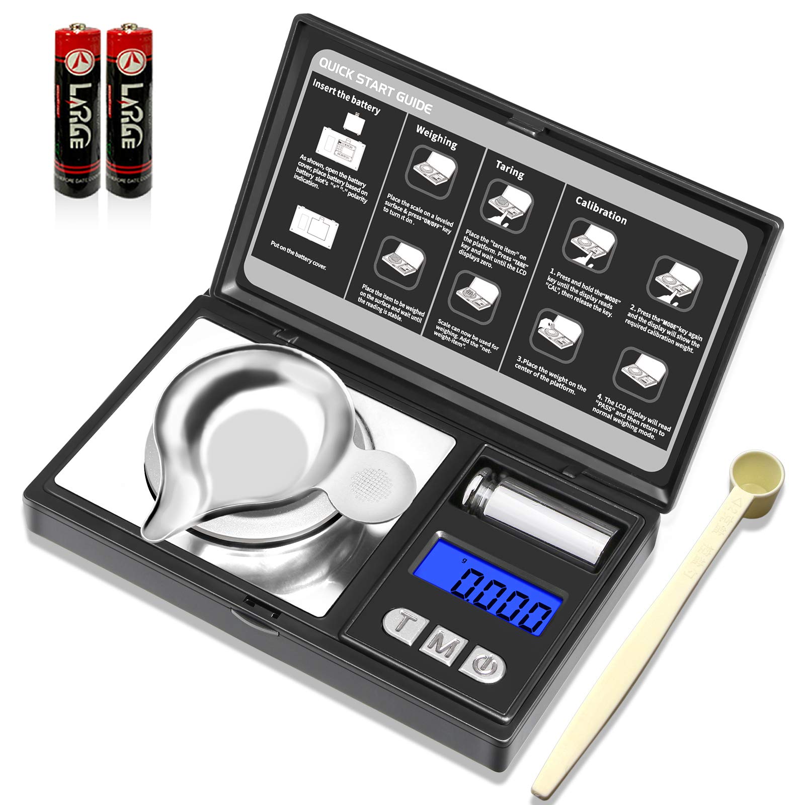 Mua Milligram Scale, 50g/0.001g Digital Jewelry Scale, Micro Gram Scale ...