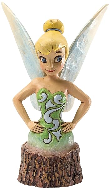 Disney Traditions Tinkerbell Carved by Heart Figurine: Amazon.co.uk ...