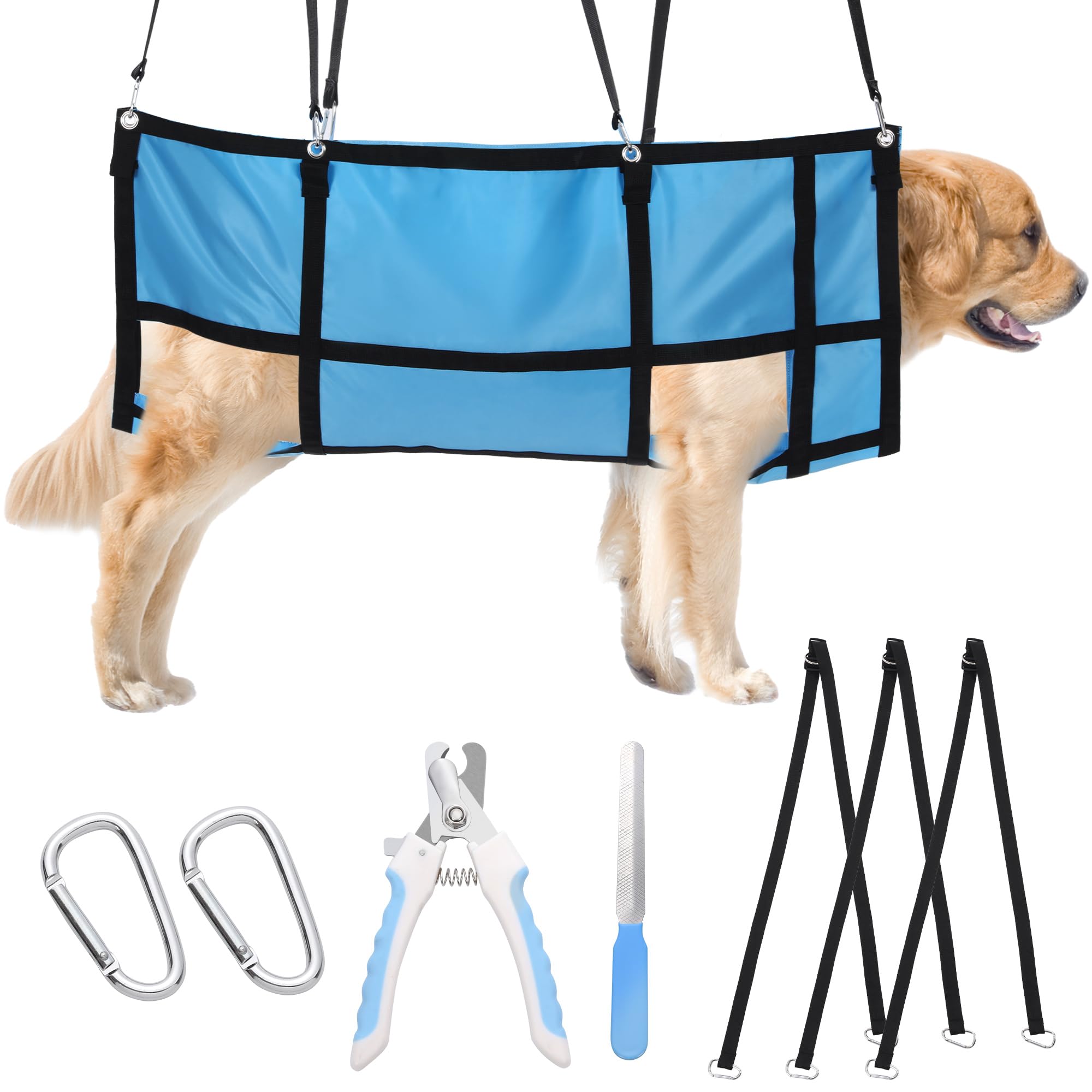 BALAPET Large Breed Dog Grooming Hammock Sling Pet Grooming Hammock ...