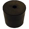 Amazon.com: Herco Black Rubber One-Hole Stopper (Size 6) - 2 pcs ...
