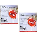 Amazon.com: LED Stop Sign Parking Assistant for Garage with Flashing ...