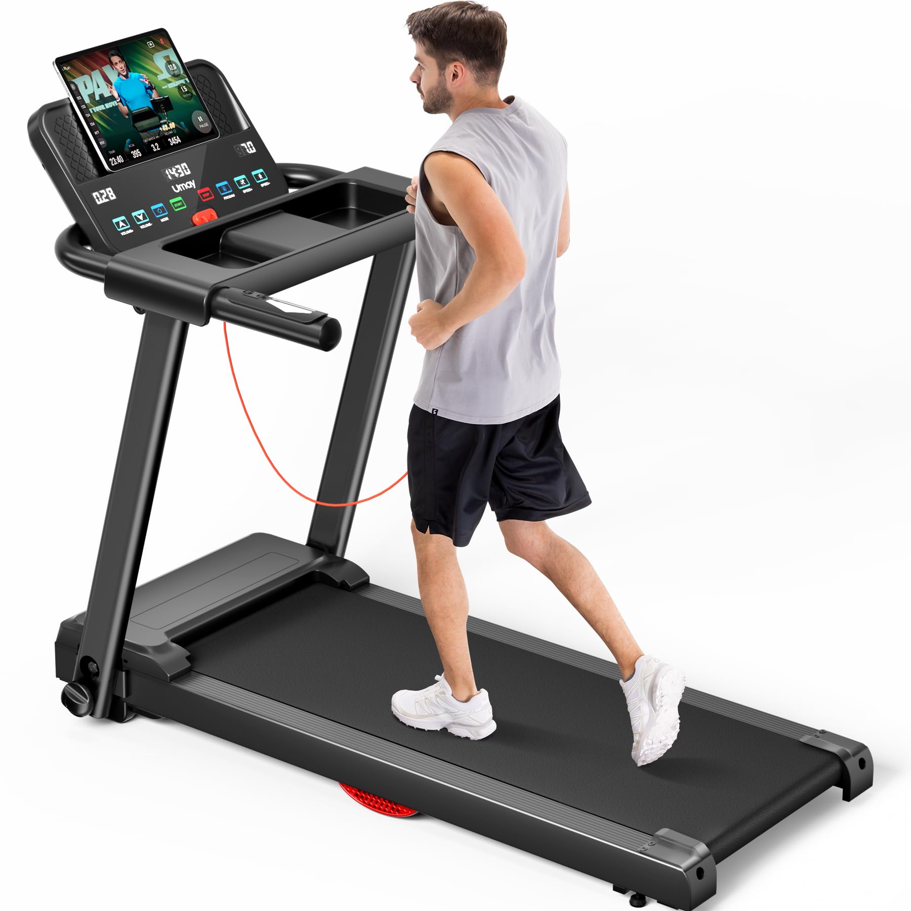Mua Treadmills for Home, 3.0HP Quiet Brushless Folding Treadmill with ...