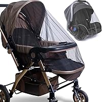 Amazon.com : Mosquito Net for Stroller - 2 Pack Durable Baby Stroller ...